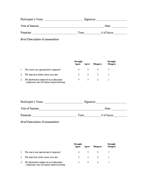 Fillable Online nevadalibraries Participants Name Signature Title of ...