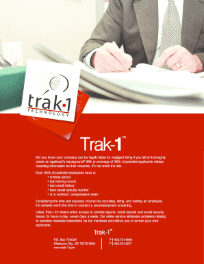 Fillable Online PRE-EMPLOYMENT SCREENING Fax Email Print - pdfFiller