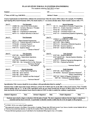 Fillable Online seor gmu IN SYSTEMS ENGINEERING - seor gmu Fax Email ...