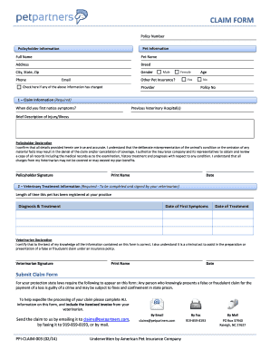 Fillable Online Generic Claim Form New v2 - AKC Pet Insurance Fax Email ...