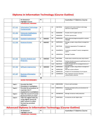 Fillable Online Instruction to Information Technology Students Part 1 ...