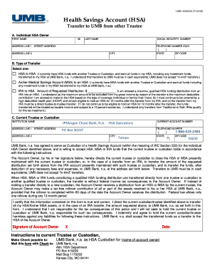 Fillable Online UMB JPMorgan Chase Bank NA - HSA Operations FL Health ...