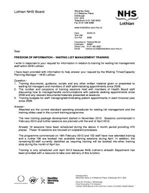 Fillable Online SOP V2 TTG UpdateHN - NHS Lothian Fax Email Print ...