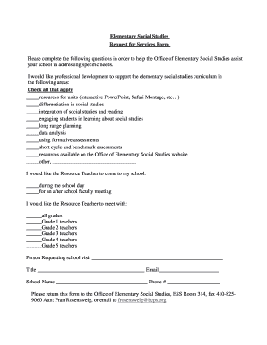 Fillable Online bcps Request for Services - Baltimore County Public ...