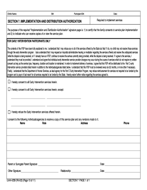 Fillable Online eic crc uiuc SECTION 7 IMPLEMENTATION AND DISTRIBUTION ...