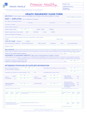 Fillable Online Atlantic Medical - Tourism Today Fax Email Print ...