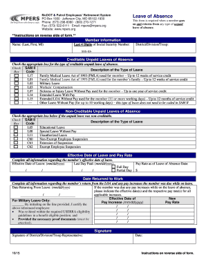 Fillable Online MoDOT & Patrol Employees Retirement System Fax Email ...