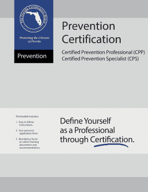 Fillable Online flcertificationboard Prevention Certification - flcertificationboard Fax Email ...