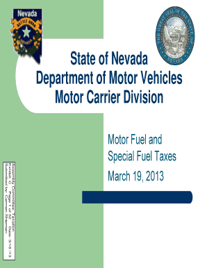 Fillable Online leg state nv State of Nevada Department of Motor ...