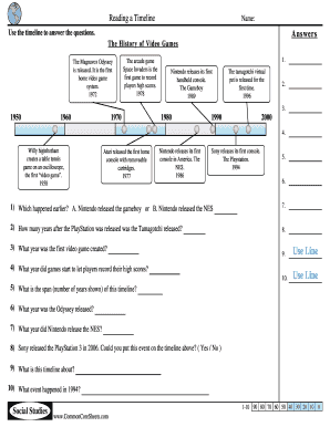 Fillable Online Reading a Timeline Fax Email Print - pdfFiller