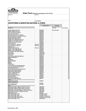 Fillable Online Order Form - BAC Sales Inc Fax Email Print - pdfFiller