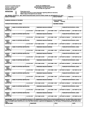 Fillable Online ct OPERATOR RETRAINING PROGRAM - ct Fax Email Print ...