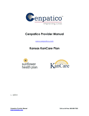 Fillable Online Kansas KanCare Plan Fax Email Print - pdfFiller