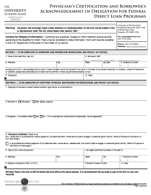 Fillable Online Permanent Discharge Form for Direct Loanspg1 Fax Email ...