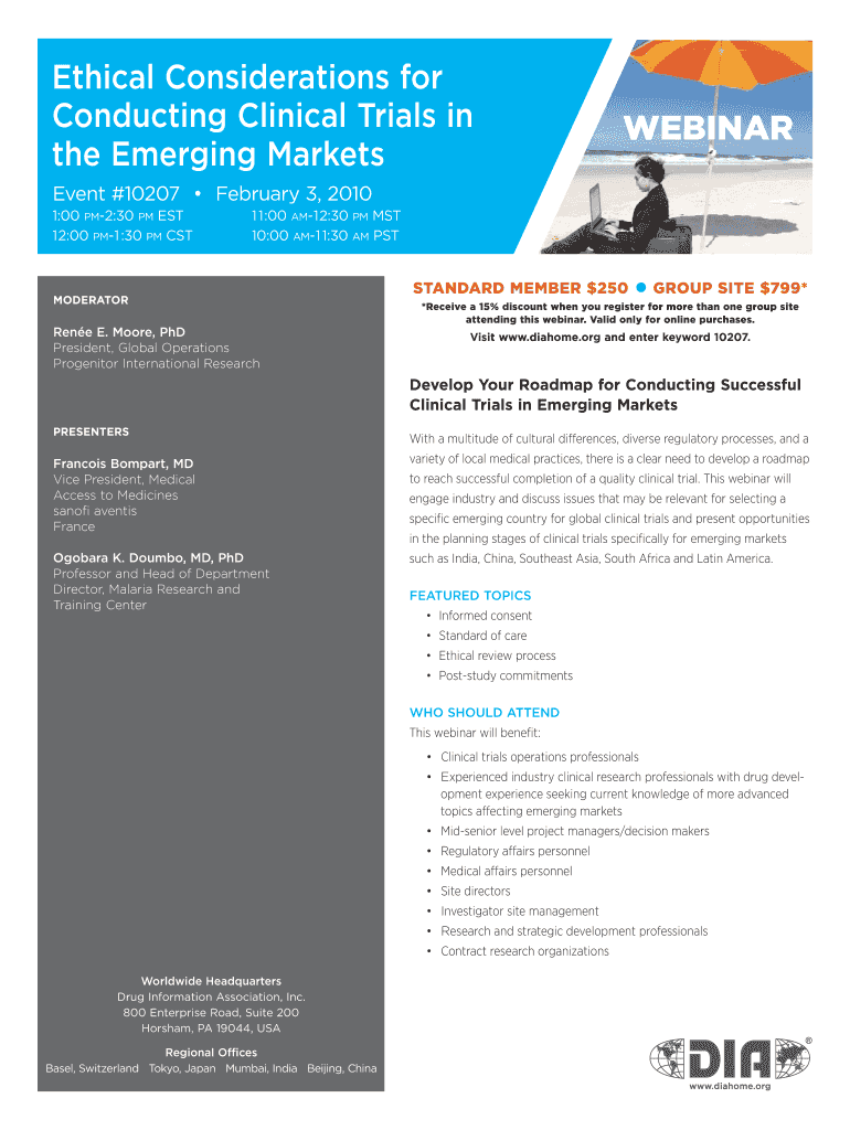 Fillable Online diaglobal Ethical Considerations for Conducting Clinical Trials in the bb - DIA ...