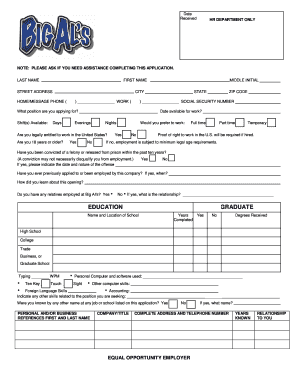 Fillable Online Application (PMSI). Internal Policies & Procedures Fax ...