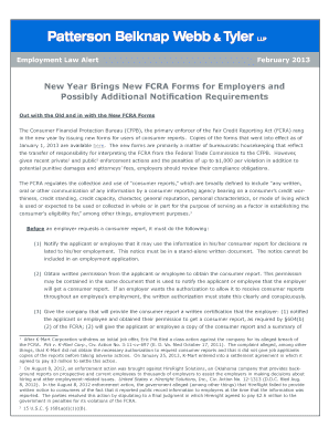 Fillable Online New Year Brings New FCRA Forms for Employers and Fax ...