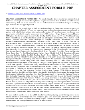 Fillable Online kurubook CHAPTER ASSESSMENT FORM B PDF - kurubookme Fax ...