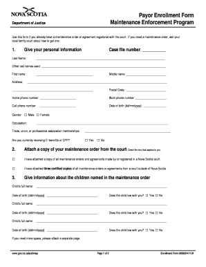Fillable Online Payor Enrollment Form Fax Email Print - pdfFiller