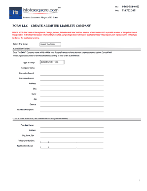 Fillable Online Llc-order-formpdf Fax Email Print - pdfFiller
