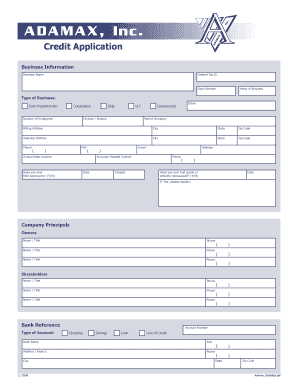 Fillable Online ADAMAX Inc Fax Email Print - pdfFiller