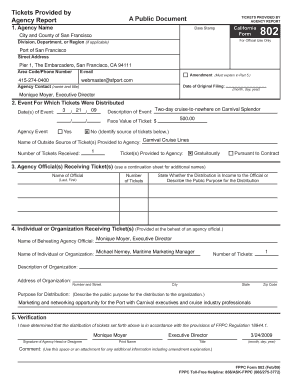 Fillable Online Port of San Francisco Fax Email Print - pdfFiller