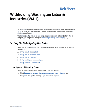 Fillable Online Withholding Washington Labor & Fax Email Print - pdfFiller