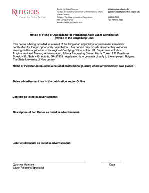 Fillable Online Notice of Filing w-letterhead - Center for Global ...