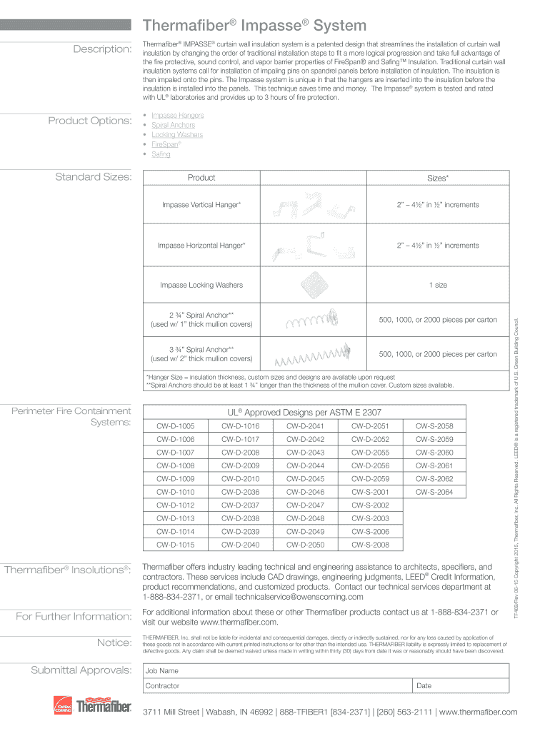 Fillable Online Insulation Hanger System Fax Email Print - pdfFiller