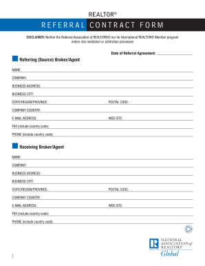 Fillable Online REALTOR-REFERRAL-FORM-F-2013-11-18pdf Fax Email Print ...