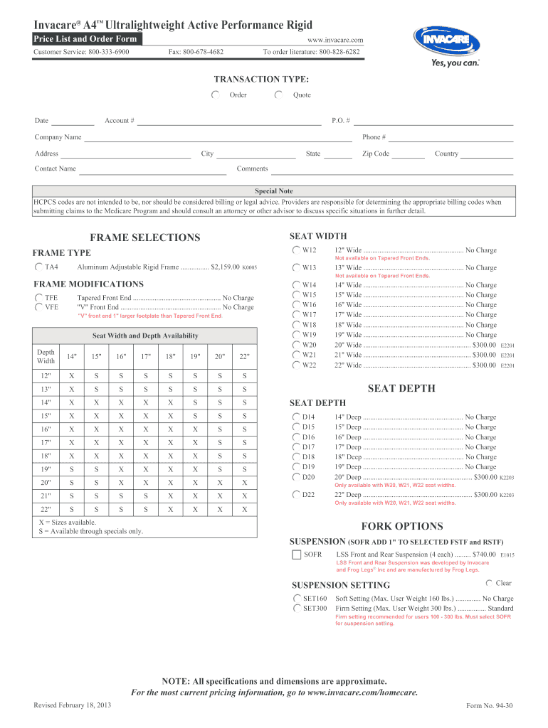 Fillable Online A4 Order Form.pdf Fax Email Print - pdfFiller