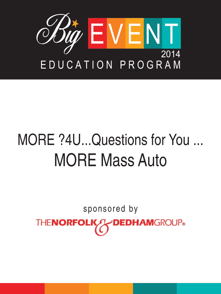 Fillable Online MORE Mass Auto Fax Email Print - pdfFiller