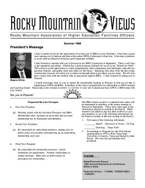 Fillable Online rma appa Inside - APPA - Leadership in Educational ...