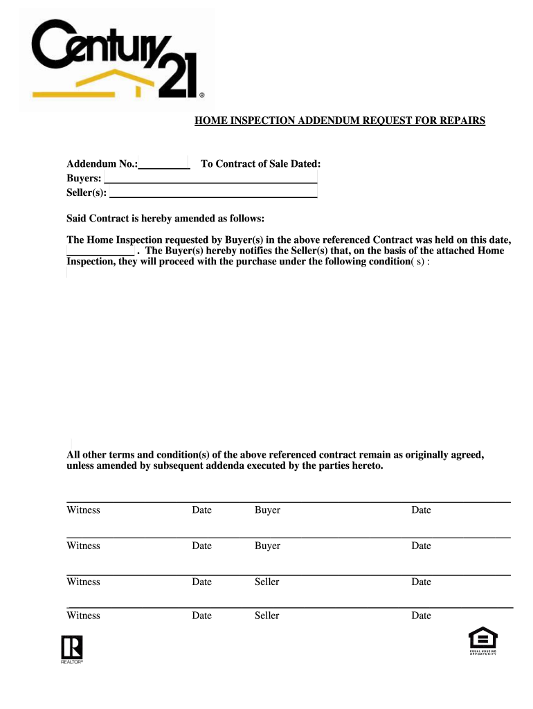 Sample Repair Re Letter To Seller Fill Online Printable