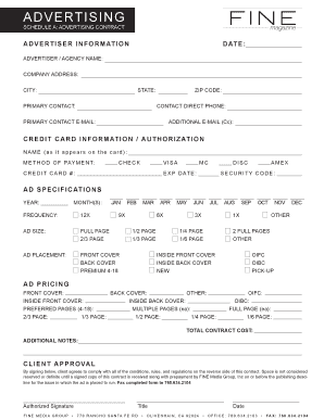 Fillable Online Fine Insertion 2014 Fillablepdf Fax Email Print - pdfFiller