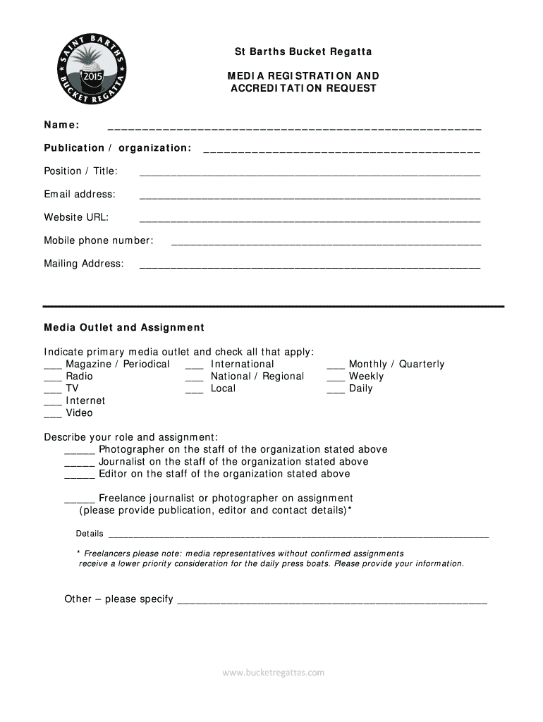 Fillable Online SBB15-Media-Credential-Request-Form Fill Inpdf Fax ...
