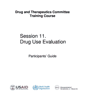 Fillable Online Drug Use Evaluation Fax Email Print - pdfFiller