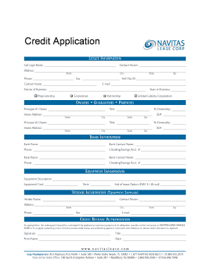 Fillable Online Credit Application - tsiforkliftcom Fax Email Print - pdfFiller