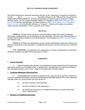 Fillable Online PROPRIETARY INFORMATION AGREEMENT Fax Email Print ...