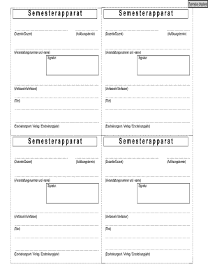 Fillable Online ub uni-osnabrueck Formularsatz fr Semesterapparate Druckvorlage fr die Homepage ...