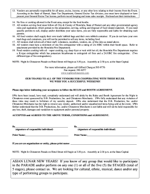 Fillable Online 2016 Vendor Application fillable bformb Fax Email Print - pdfFiller