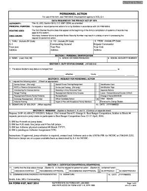 Fillable Online benning army Your post Fax Email Print - pdfFiller