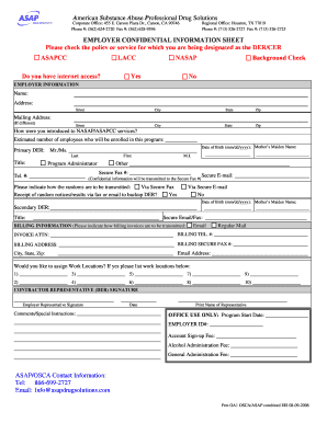 Fillable Online American Substance Abuse Professional Drug Solutions ...