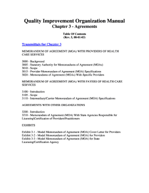 Fillable Online cms Chapter 3 Agreements Fax Email Print - pdfFiller