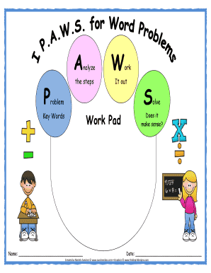 Fillable Online Key Words Work Pad Does it make sense Fax Email Print - pdfFiller
