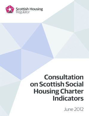 Fillable Online scottishhousingregulator gov Housing Charter ...