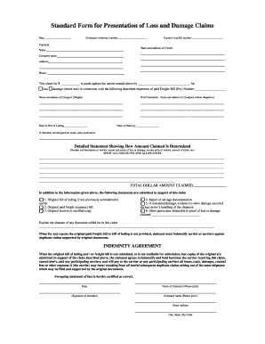 Fillable Online Claimant's reference number Fax Email Print - pdfFiller