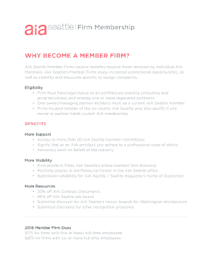 Fillable Online aiaseattle Firm Membership - AIA Seattle - aiaseattle ...