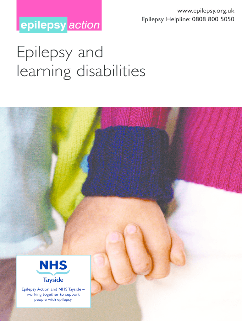 Fillable Online Epilepsy Action and NHS Tayside Fax Email Print - pdfFiller