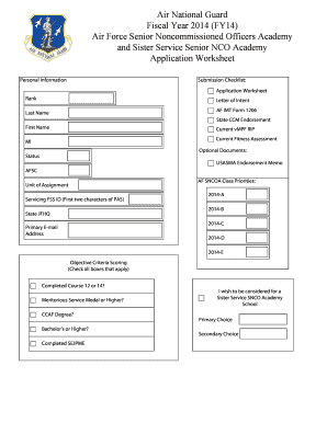 Fillable Online 111attackwing ang af Air National Guard Fiscal Year ...